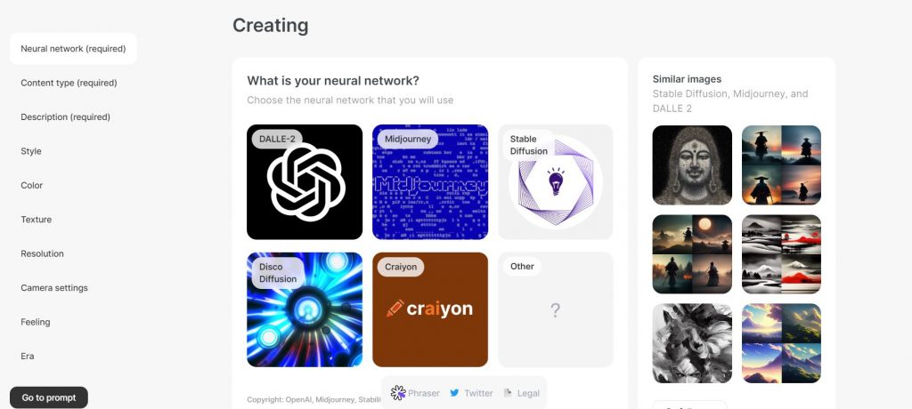 AI Art Generators : Prompt Building - Photogpedia