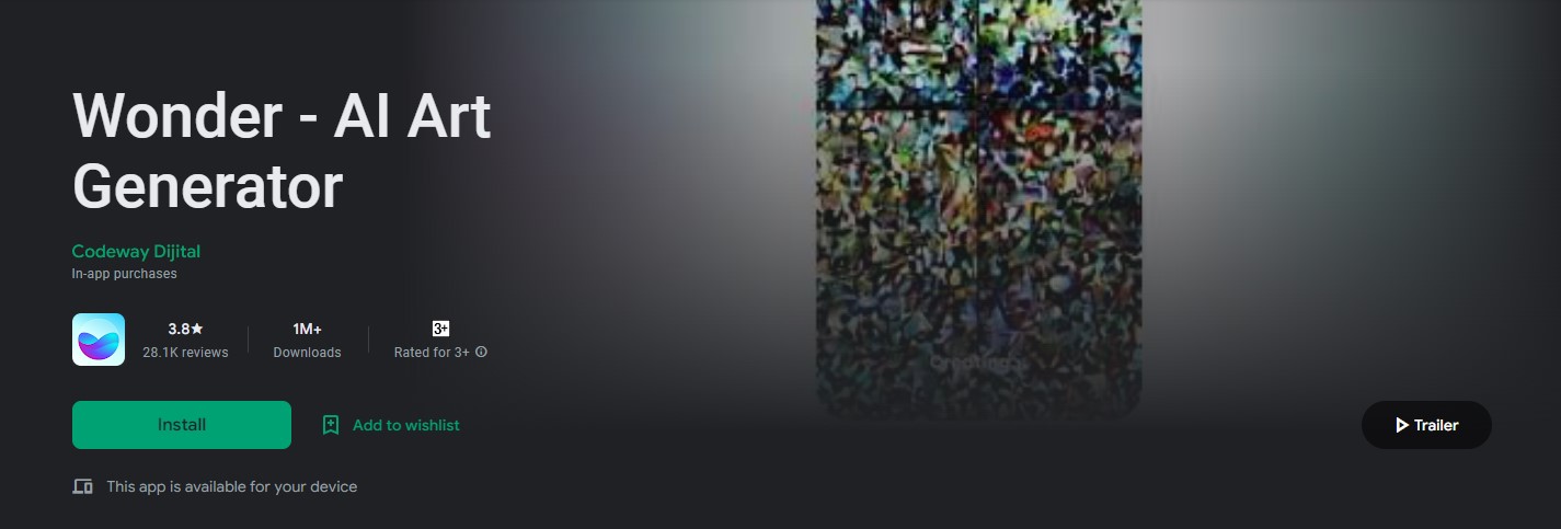 Best AI Art Generator for Android Phones 2023 - Photogpedia